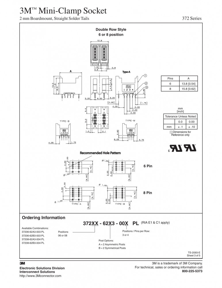 3M TS-2093 technical document page 3