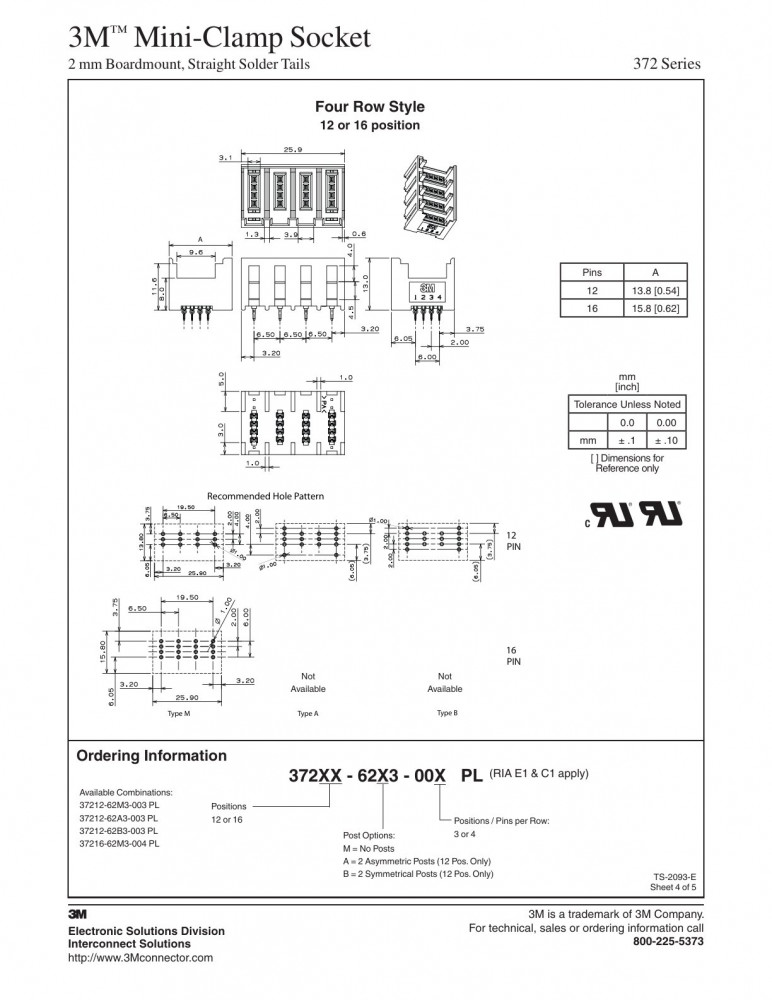 3M TS-2093 technical document page 4