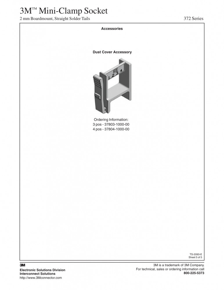 3M TS-2093 technical document page 5