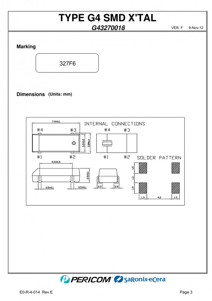 G43270018 tape and reel page
