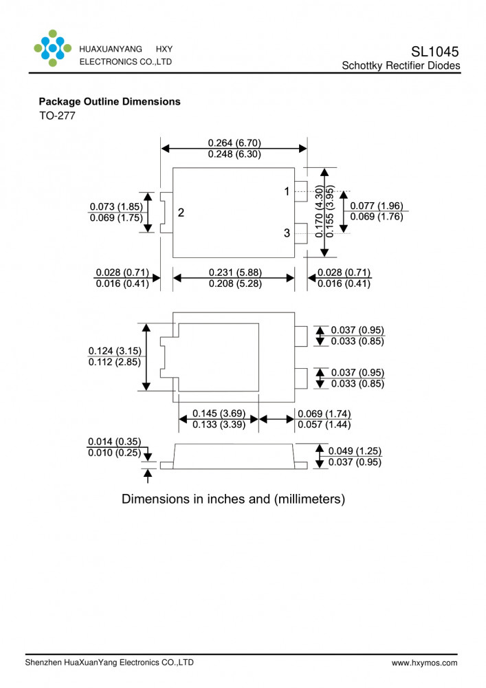SL1045 datasheet page 3