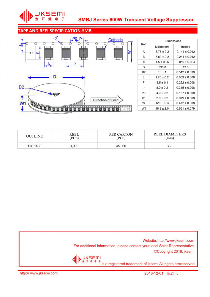 JKSEMI SMBJ TVS datasheet page 6