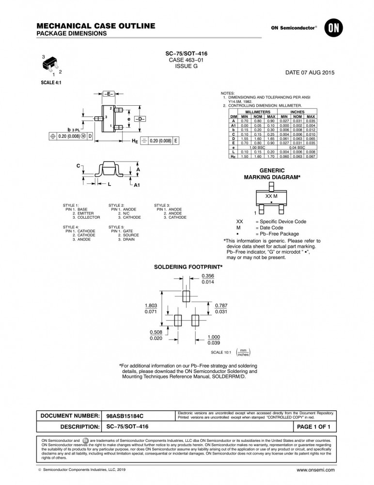 DTC123TET1G datasheet page 10