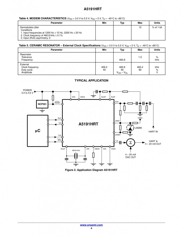A5191HRT datasheet page 4