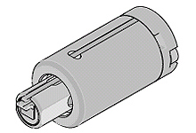 Extraction Tool for MLX 12-10 AWG 2.24mm Diameter Pin and Socket Crimp Terminals