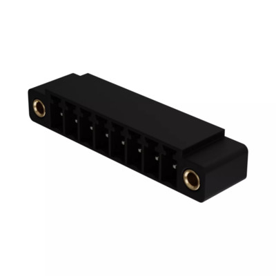 3.50mm Pitch Eurostyle Right-Angle PCB Header, with Threaded Retention Inserts, 8 Circuits for sale