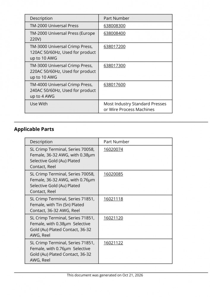 639003300 tooling document page 3