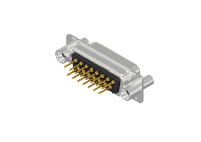 D-SUB Dual Port • Dual port 25-pos. /25-pos. • Dual port socket upper / Socket bottom • Solder pin angled .625