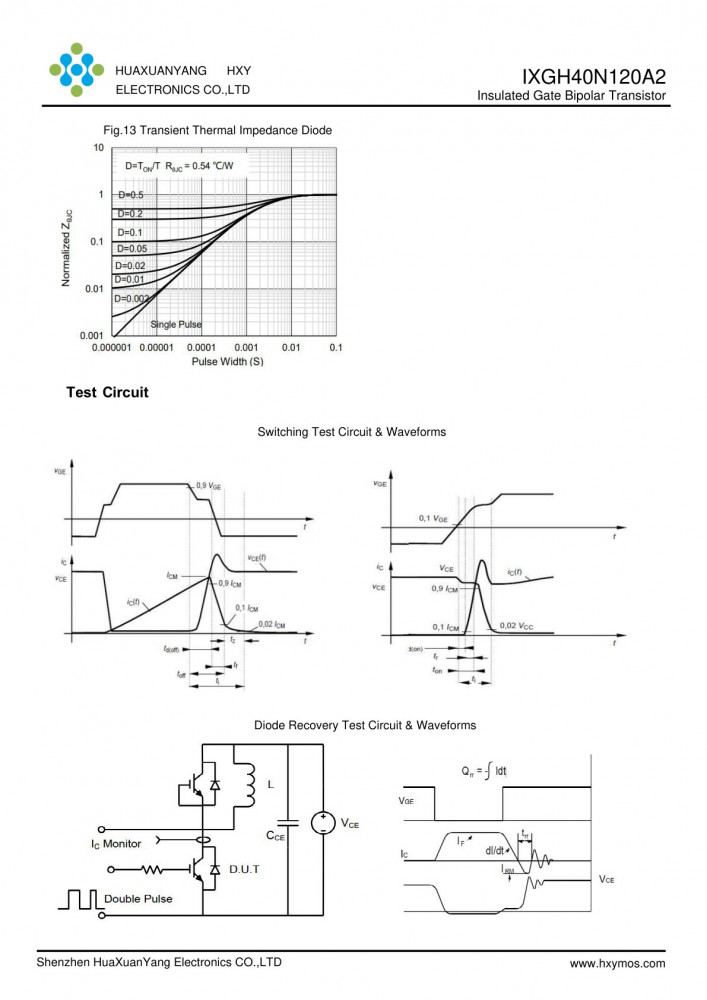 IXGH40N120A2-HXY datasheet page 5