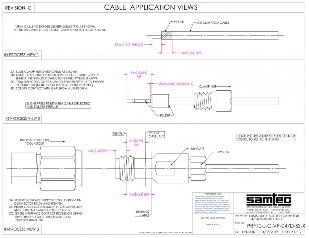 PRF10-J-C-VP-047D-SS technical document page 2