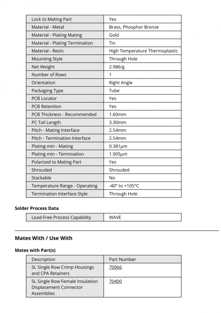 MOLEX 705550047 document image, page 3