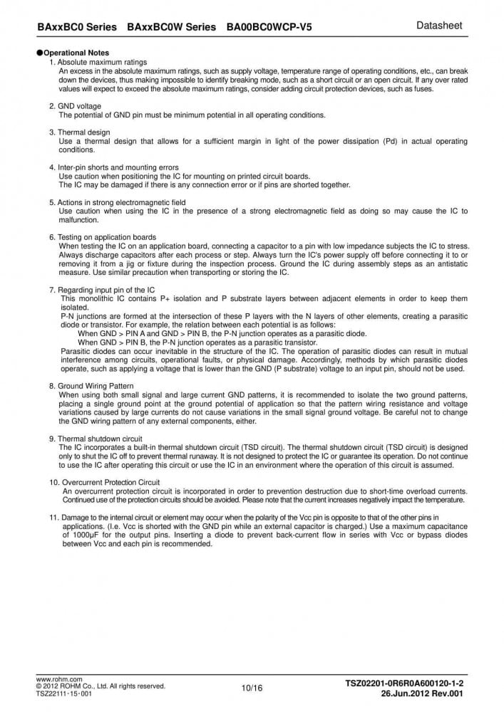 BA50BC0FP-E2 datasheet page 10