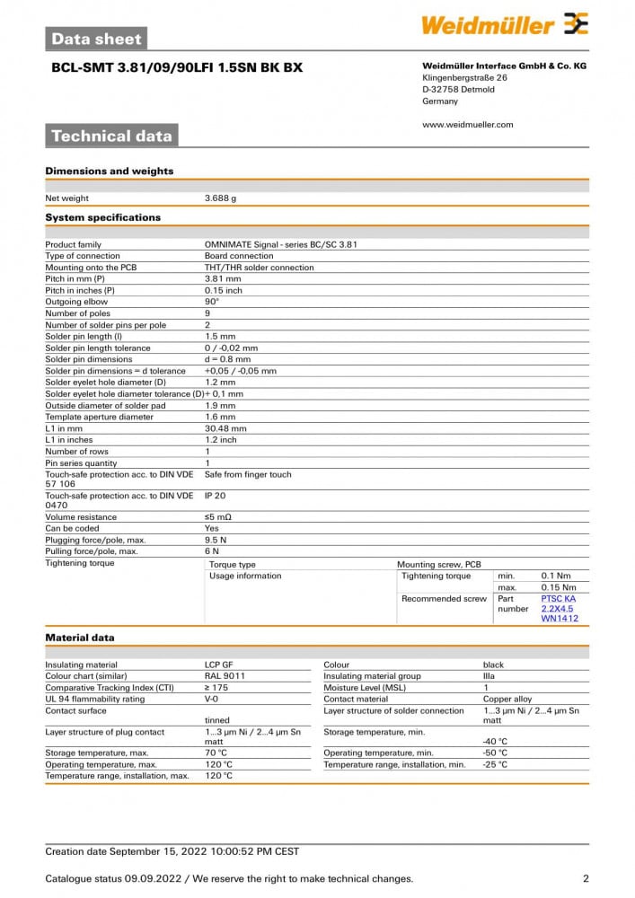 WEIDMULLER 1028810000 document page 2