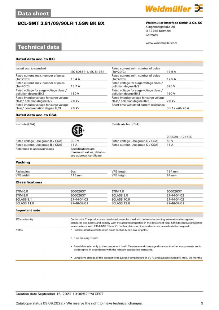 WEIDMULLER 1028810000 document page 3