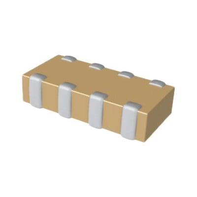 KEMET CA064X101J5GACTU Capacitor Network Array