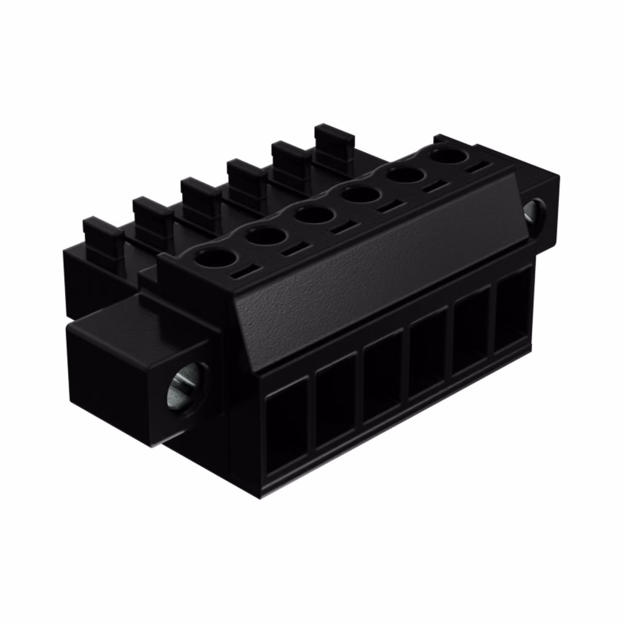 3.50mm Pitch Eurostyle Horizontal Plug, with Retention Screws, 6 Circuits for sale