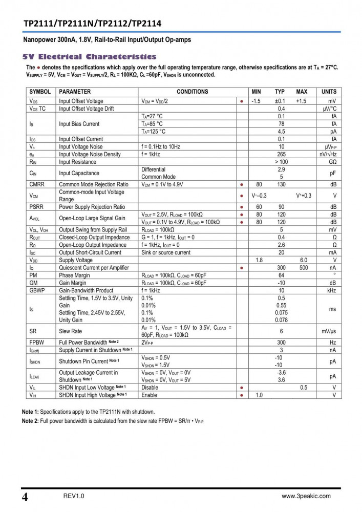 TP2112-VR datasheet page 4