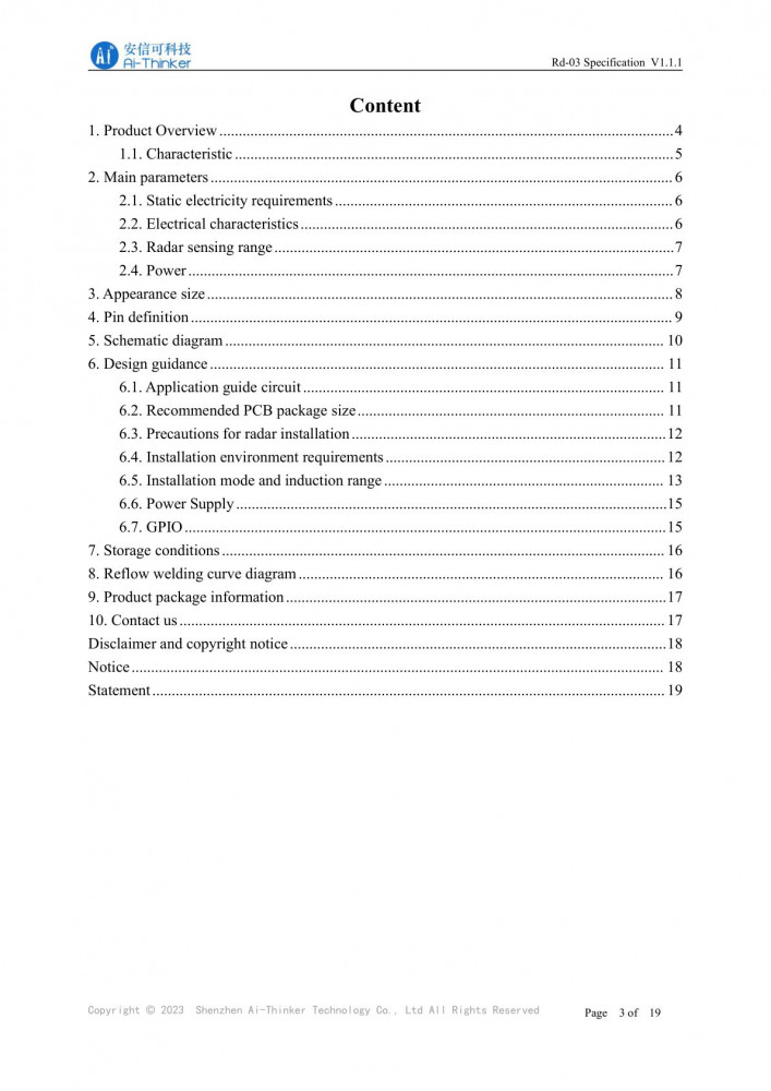 Rd-03 technical document page 3