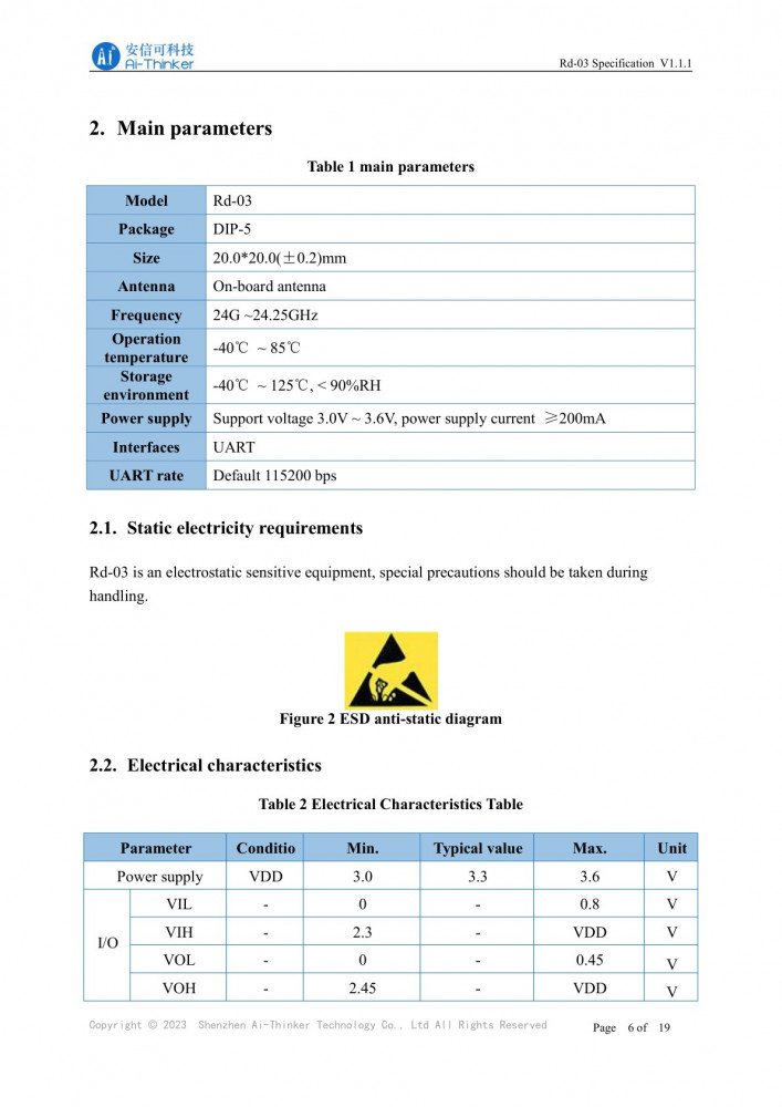 Rd-03 technical document page 6