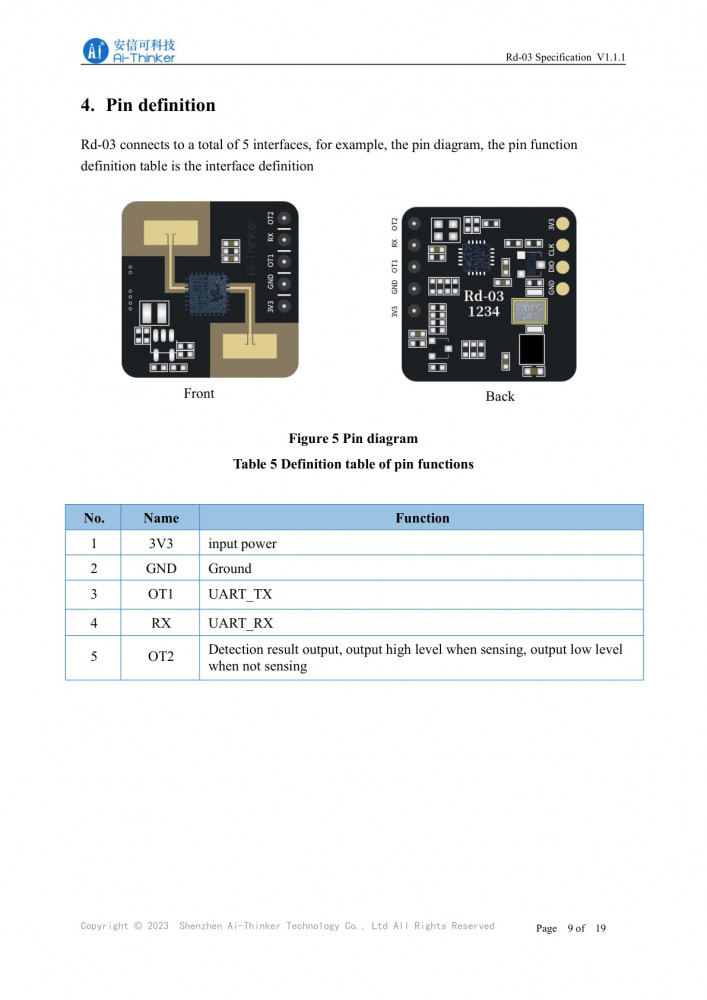 Rd-03 technical document page 9