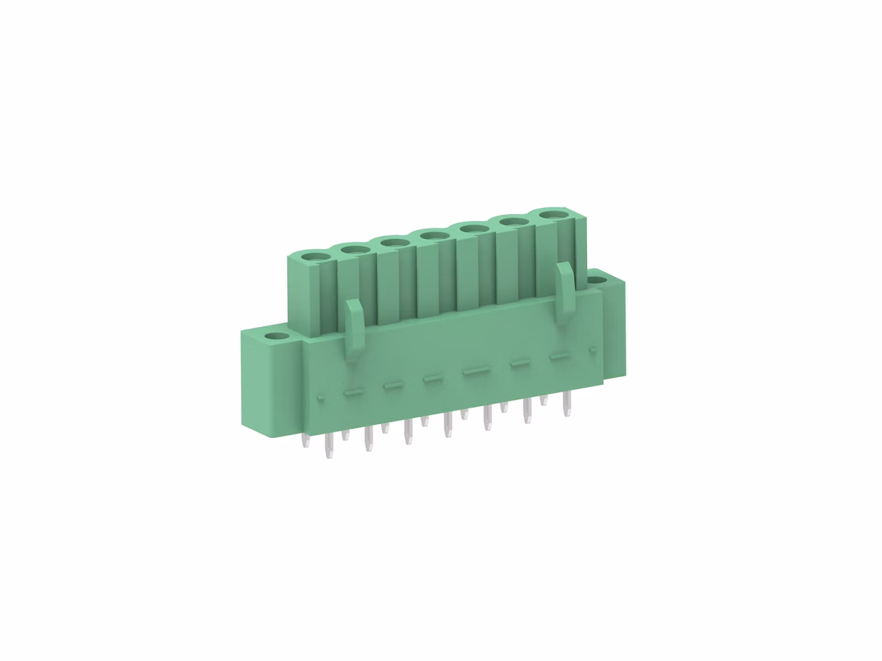 5.08mm Pitch Eurostyle Horizontal Plug, Spring-Type, In-Line, 8 Circuits