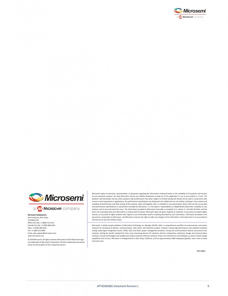 APT60D60BG datasheet page 9