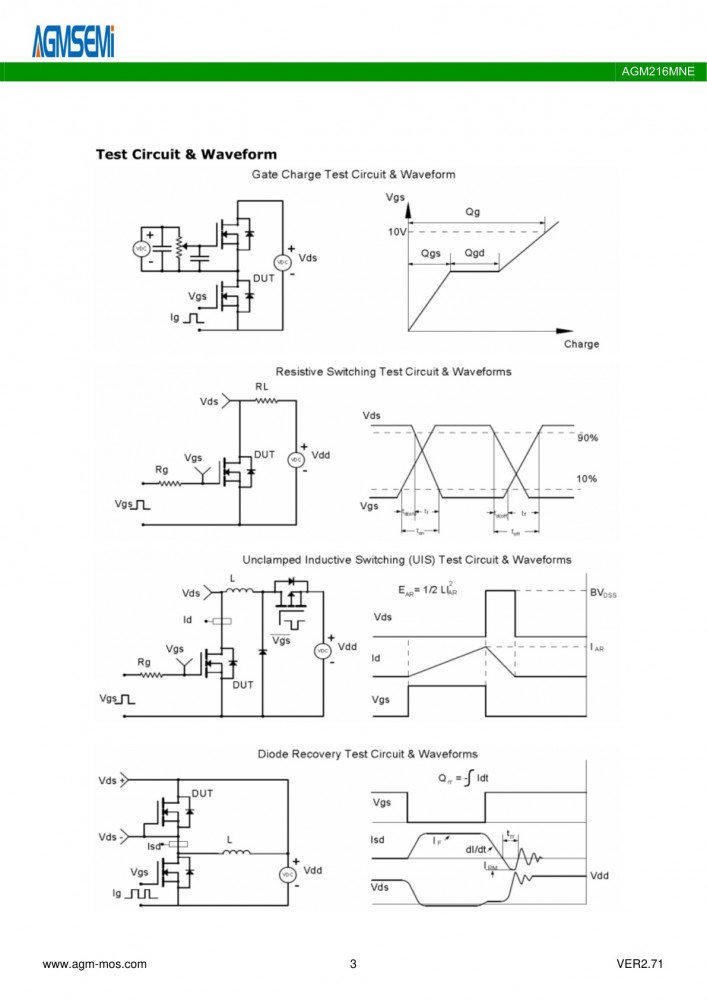 AGM216MNE datasheet page 3