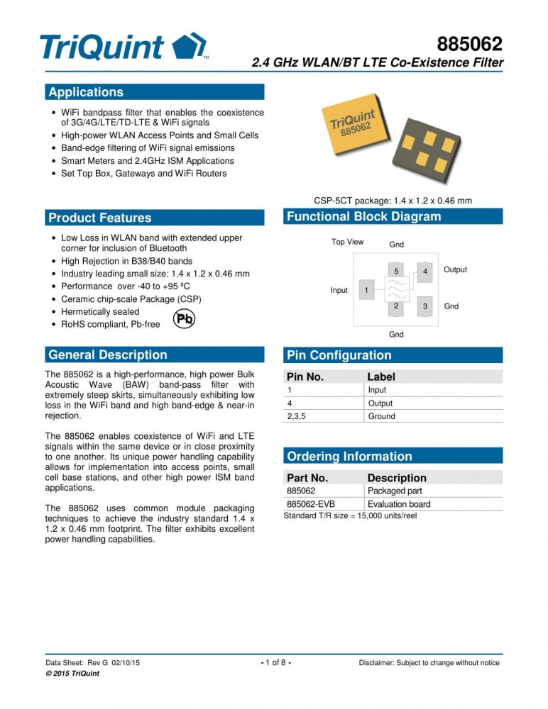 885062 technical document page 1