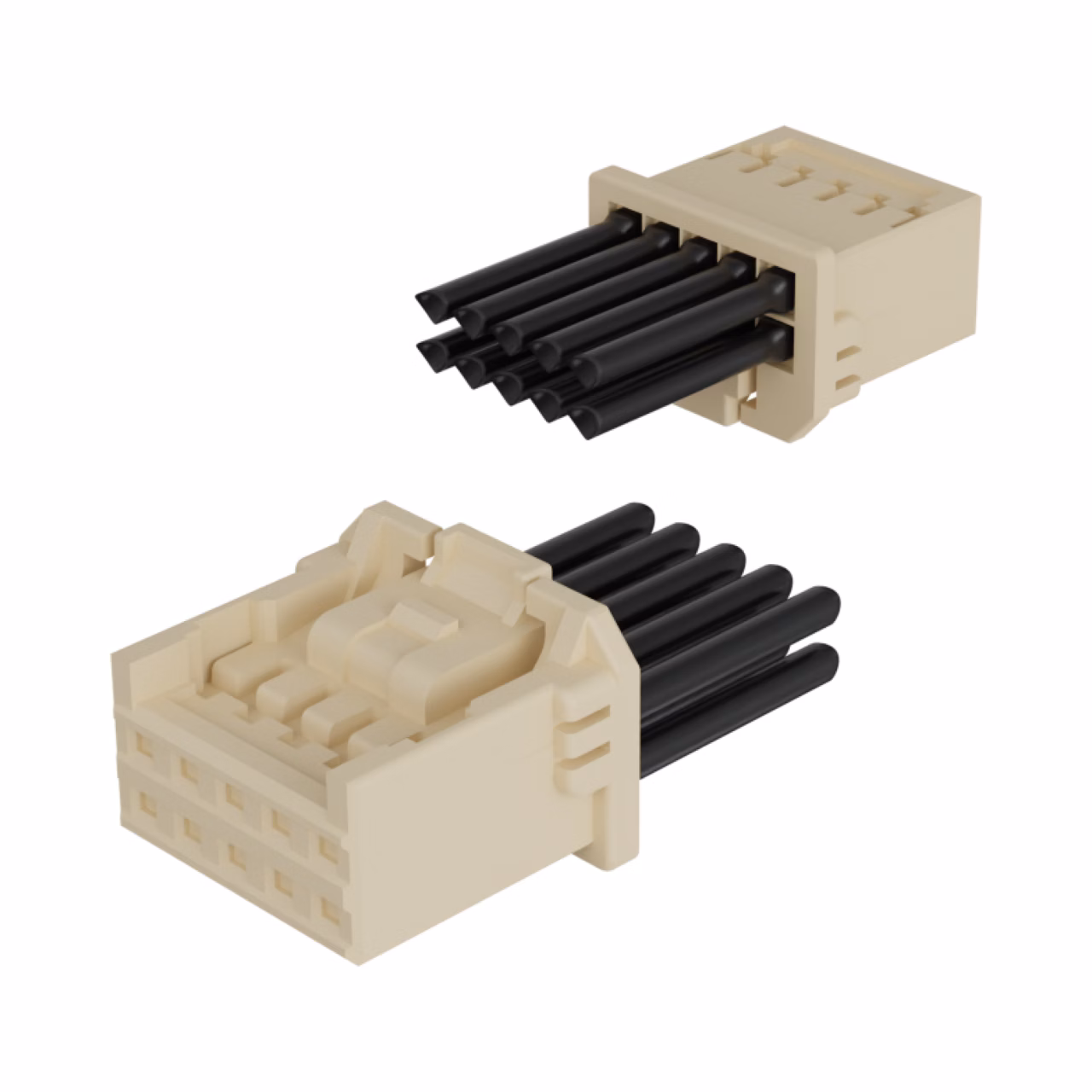 iGrid-to-iGrid Off-the-Shelf (OTS) Cable Assembly, Dual Row, 300.00mm Length, 10 Circuits, Natural for sale