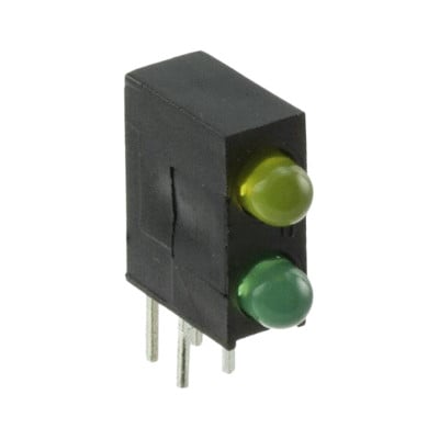 BIVAR H301CHGDL-100 Circuit Board Indicator Light Bar for Arrays and Bar Graphs