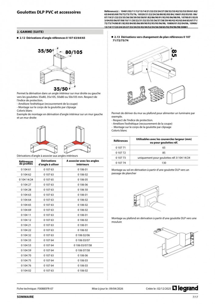 Legrand DLP technical document page 7