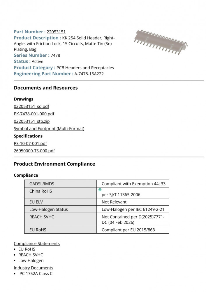 22053151 technical document preview, page 1