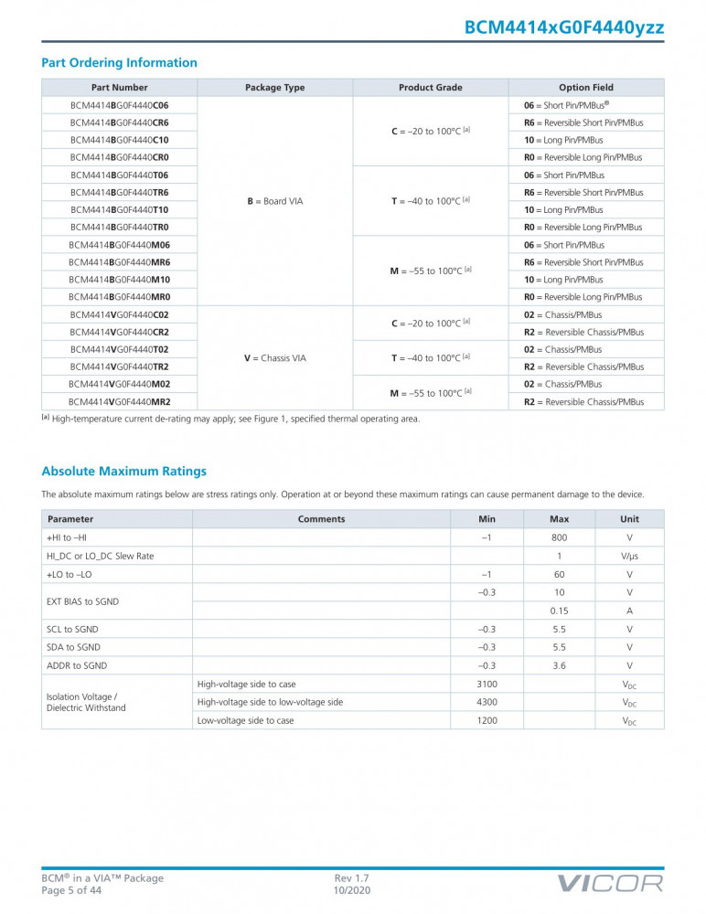BCM4414 datasheet page 5