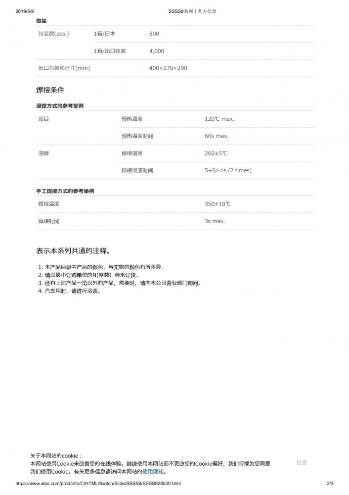SSSS928500 circuit diagram and soldering information