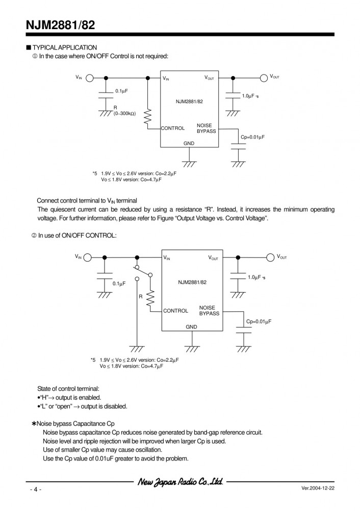 NJM2882F28-TE1 datasheet page 4