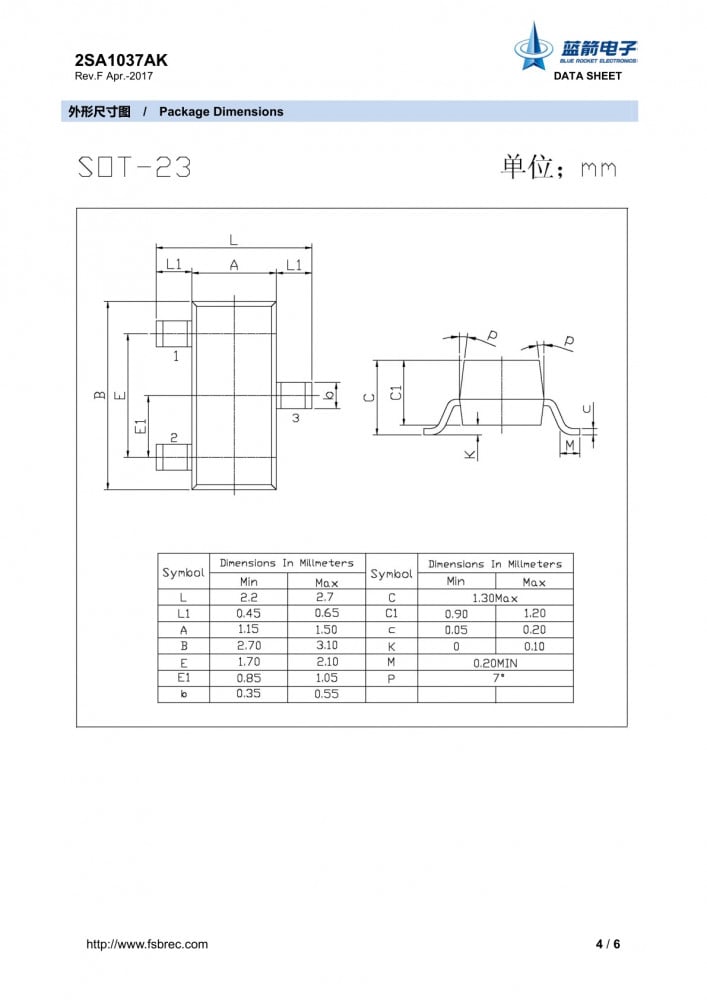 2SA1037AK-R datasheet page 4