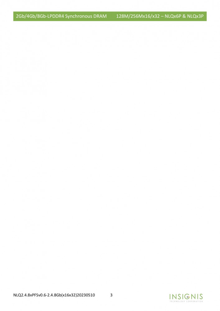 NLQ43PFS-6NET datasheet page 3