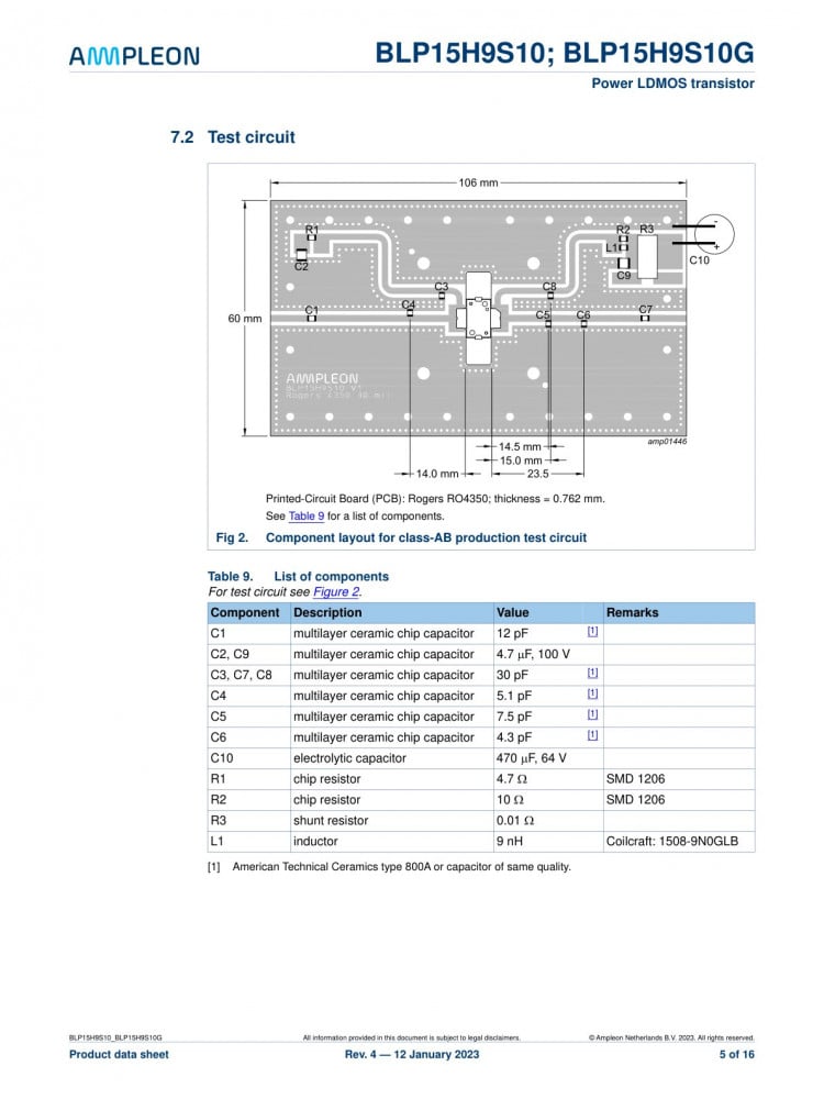 BLP15H9S10 datasheet page 5