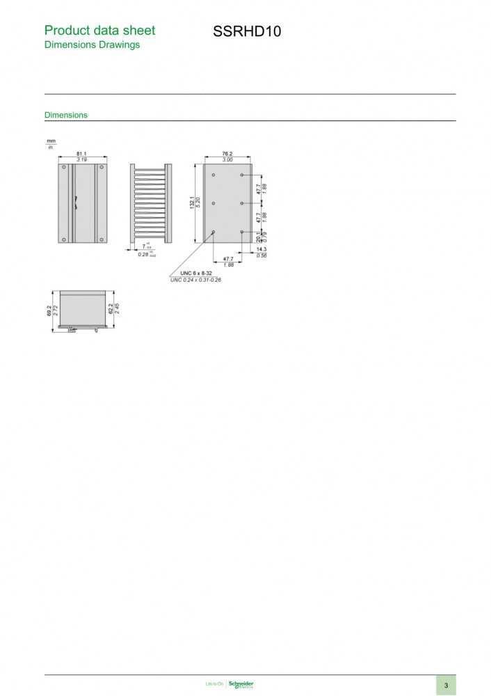 SSRHD10 technical document page 3
