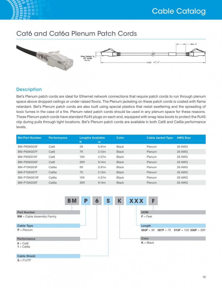 Bellwether BM-P6SK007F technical document preview
