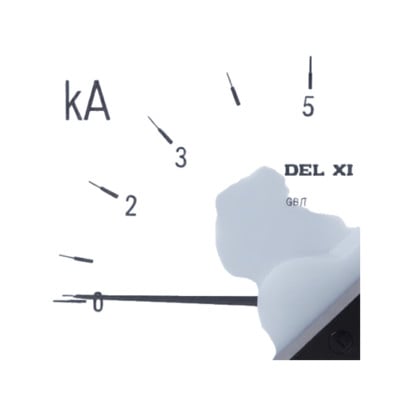Delixi Electric 42L6A2000 Analog Panel Ammeter Chip for Electrical Current Measurement