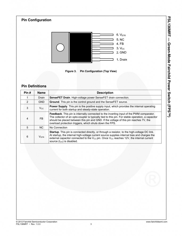 FSL136MRT datasheet page 4