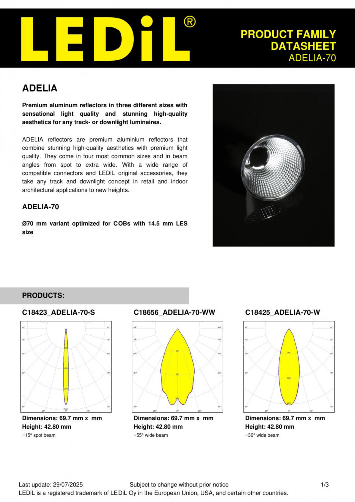 ADELIA-70-WW2 technical document preview, page 1