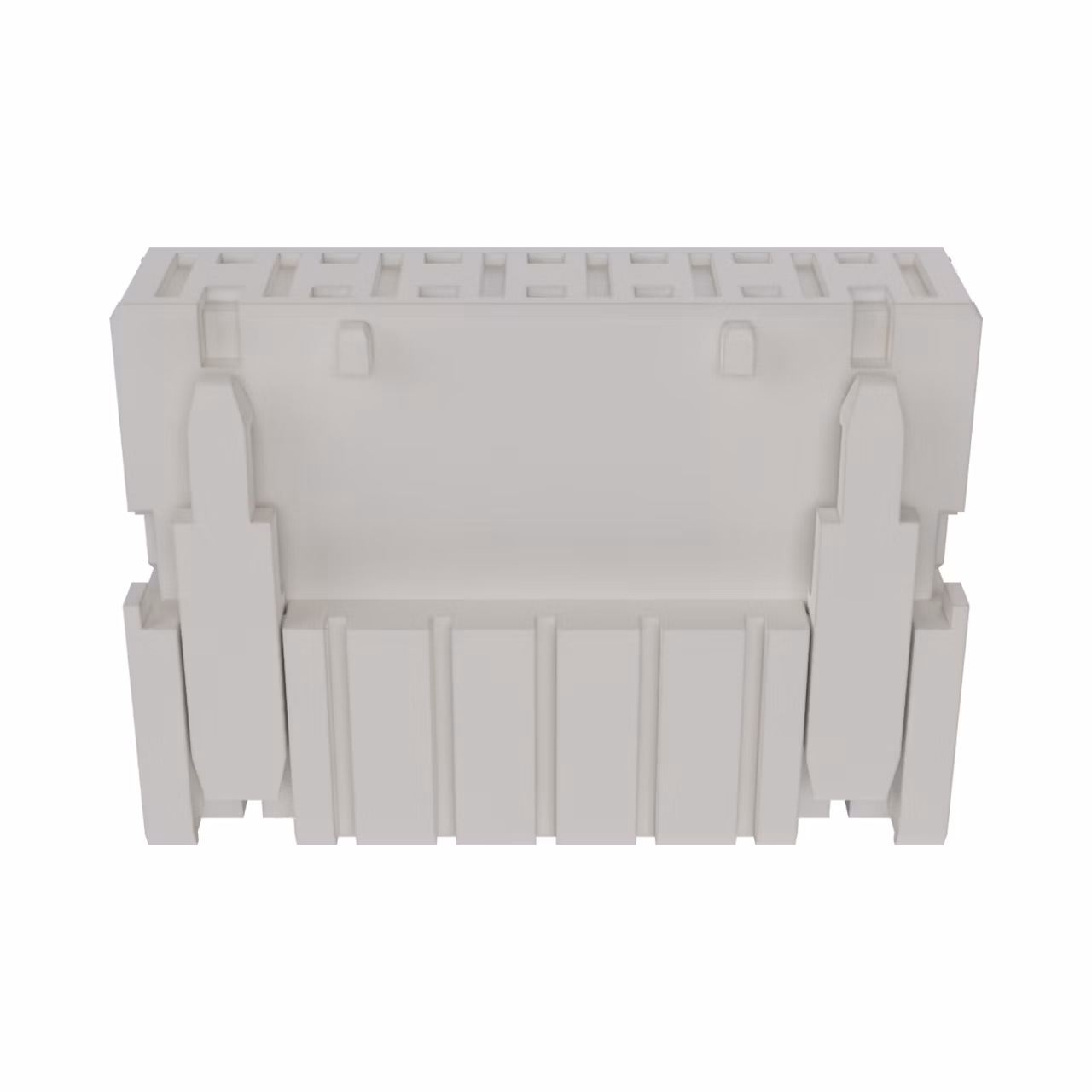 Appli-Mate RAST 5 IDT Housing, 5.00mm Pitch, Indirect, Female, 10.0A, 8 Circuits, Position Keys 2b, 8a, Code Keys 03c, d60 for sale