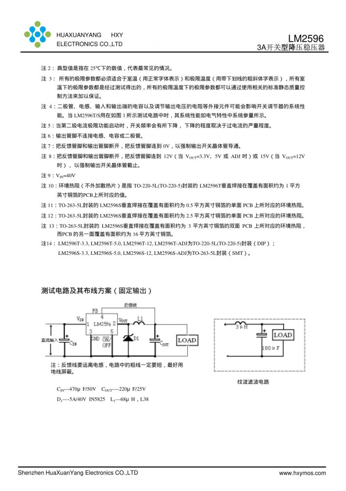 LM2596T-5.0 datasheet page 5