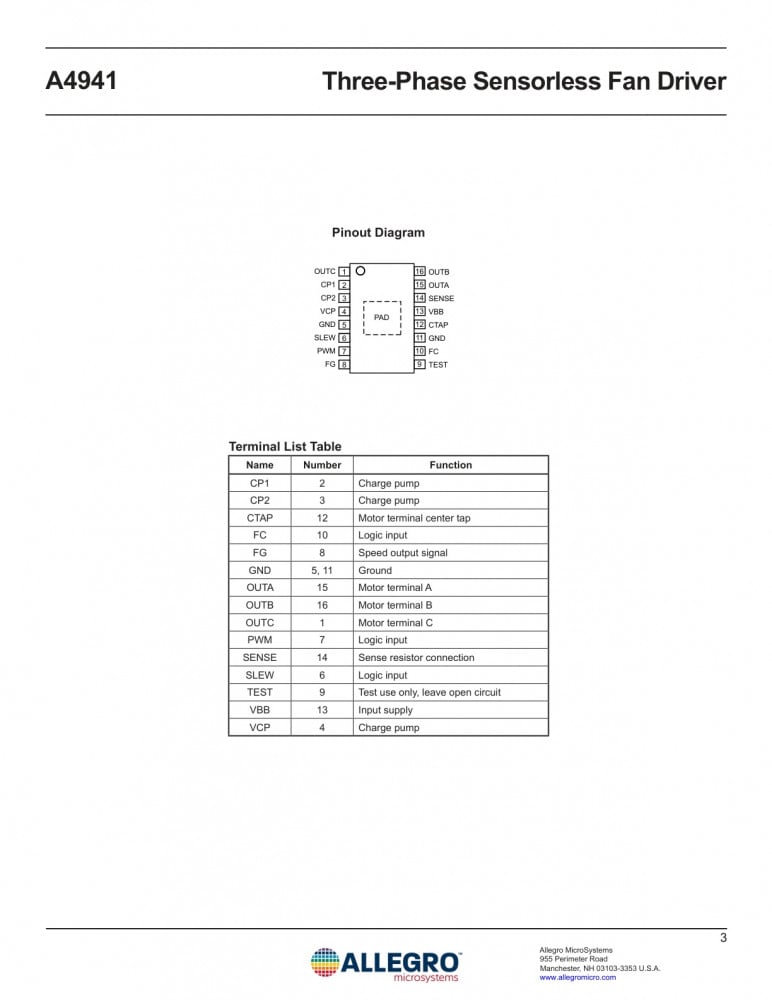 A4941 datasheet page 4