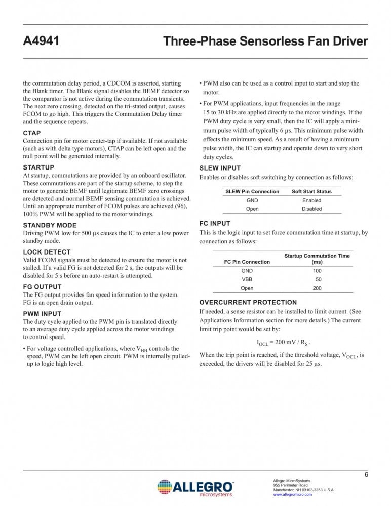 A4941 datasheet page 7