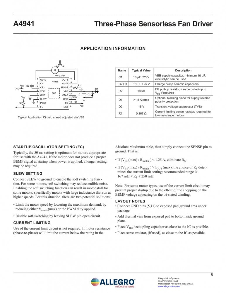 A4941 datasheet page 9
