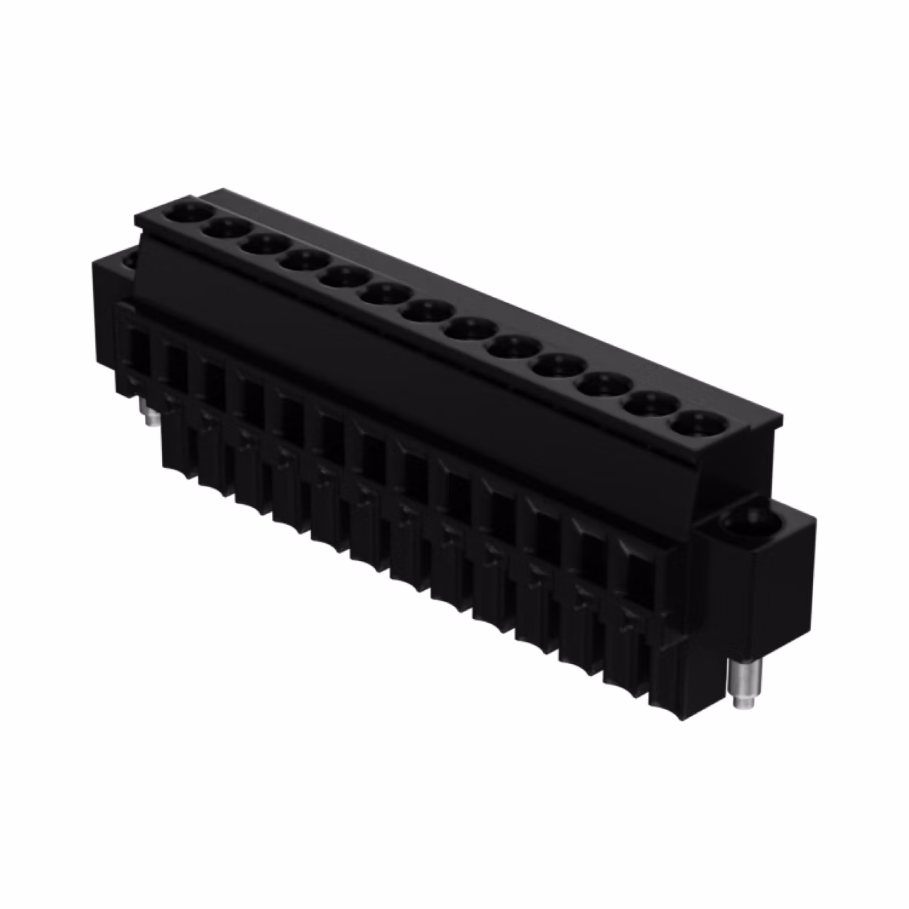 3.81mm Pitch Eurostyle Vertical Plug, with Retention Screws, Rear Wire Entry, 13 Circuits for sale