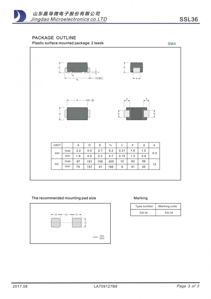 SSL36 datasheet page 3